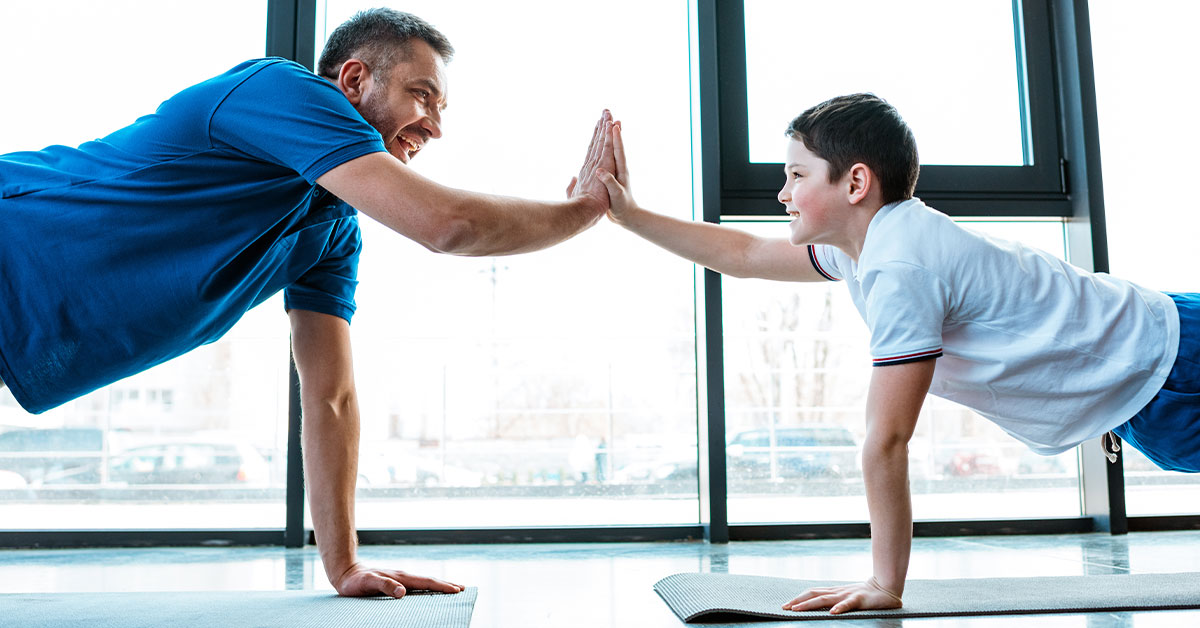 3 Fun Partner Exercises To Do With Kids | YMCA of South Florida